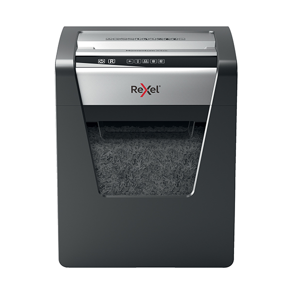 Rexel Momentum X415 Cross Cut P4 Paper Shredder - Office Aid