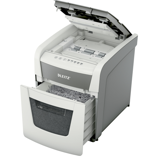 Leitz IQ Autofeed Small Office 50 Automatic P4 Paper Shredder - Office Aid