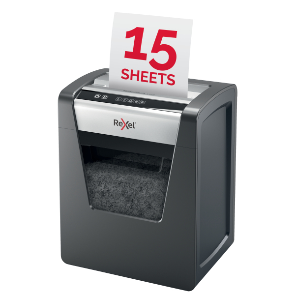 Rexel Momentum X415 Cross Cut P4 Paper Shredder - Office Aid